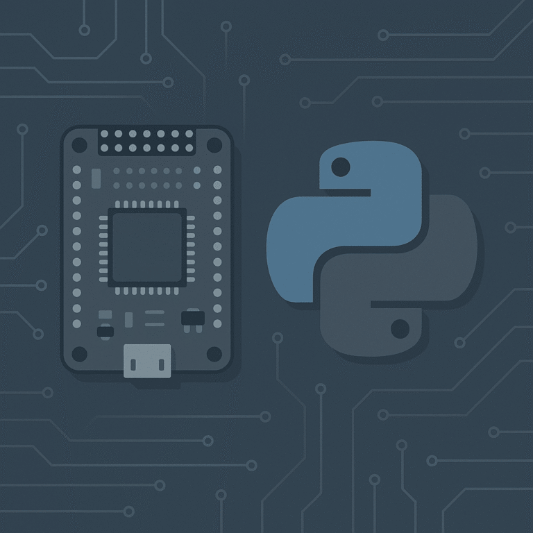 Introduction to MicroPython and Its Differences from Standard Python | Electronic circuit